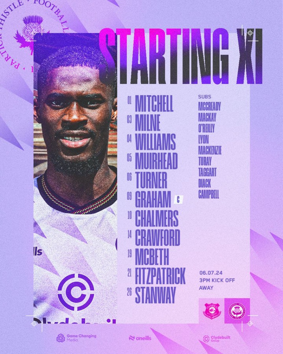 Cumnock Calling - Main Jags forum - Unofficial Partick Thistle FC Forum